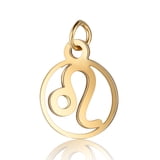 5pcs 201 Stainless Steel Charms with Jump Rings Polished Flat Round ...