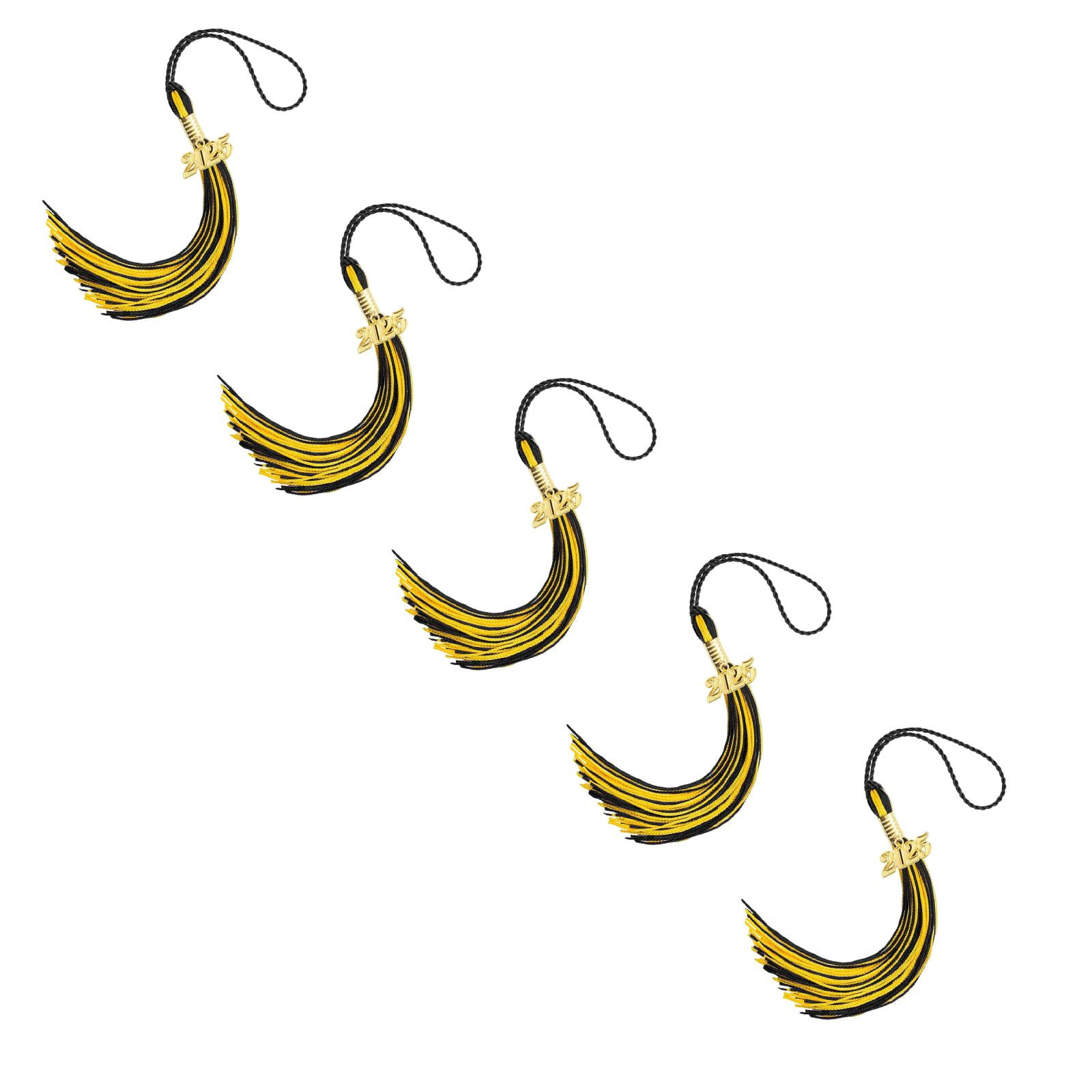 5pcs 2025 Graduation Tassel Academic Graduation Cap Tassels Multi-Color ...