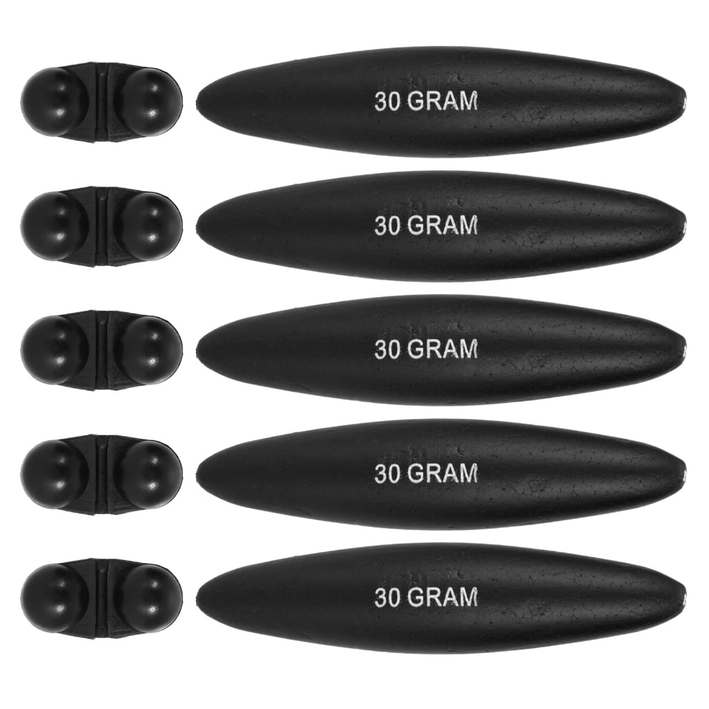 5pcs 20g/30g Weight Bead Bobbers Float Fishing Tackle Accessory Inline ...