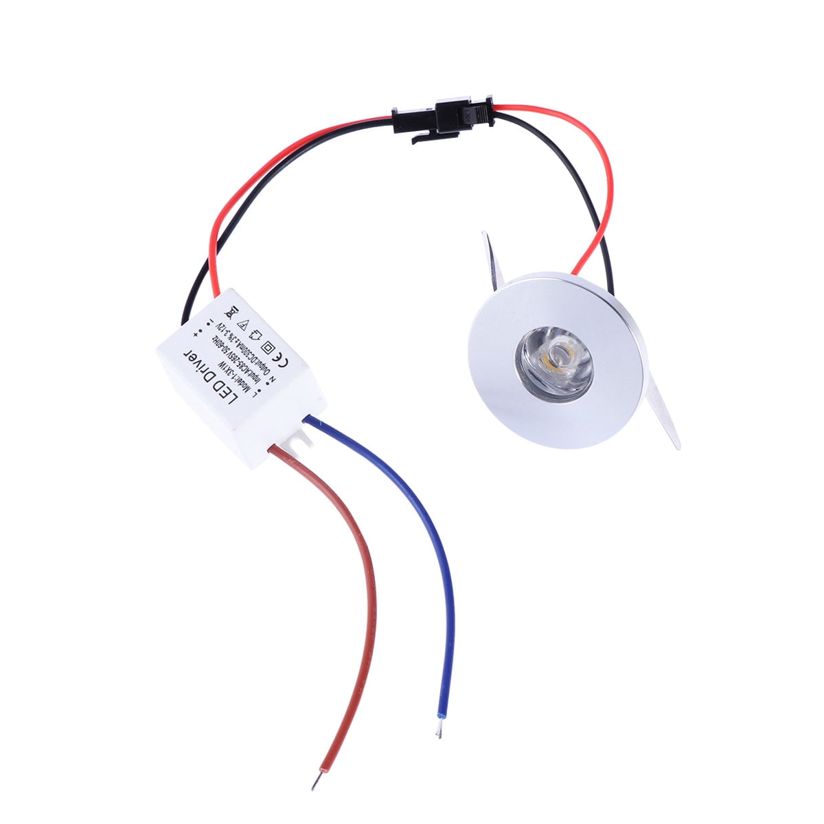 5pcs 220V 1W LED Spotlight Ceiling Downlight Surface Mounted Wall Lamp ...