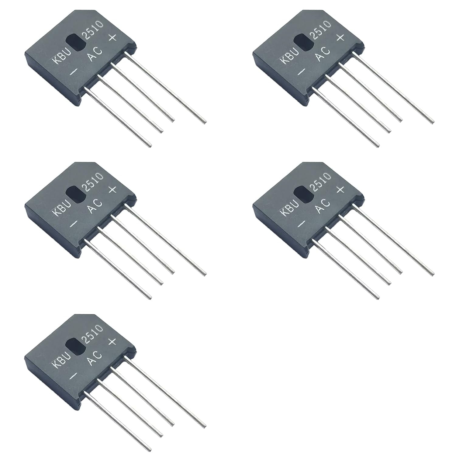 5pcs 2510 Bridge Rectifier Diode 25A 1000V Silicon Bridge Rectifiers ...