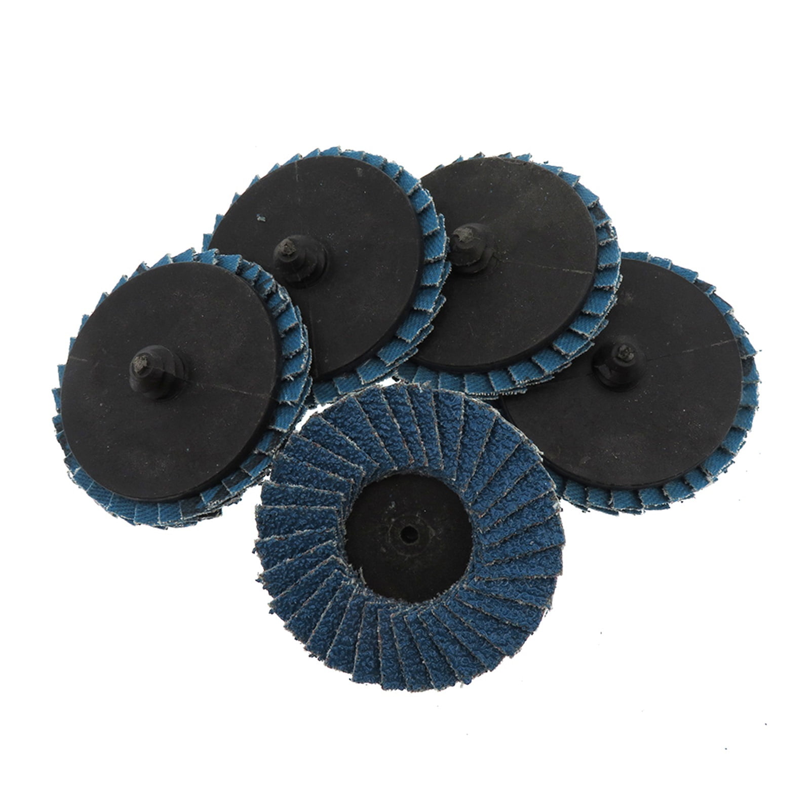 5pcs 2inch 50mm Flap Disc Sanding Disk for Rolor Roll Lock 40 Grit ...
