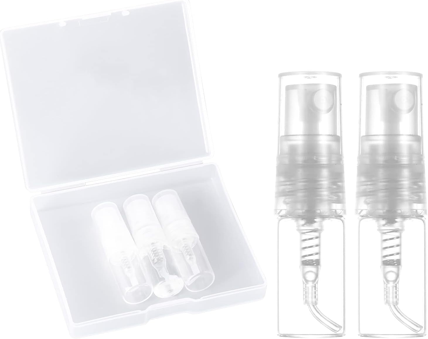 5pcs 2ml Mini Spray Bottles, Refillable Perfume Bottle Perfume Atomizer ...