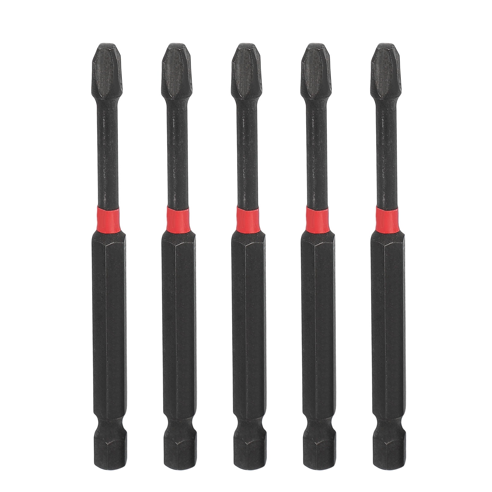 5pcs #3 Phillips Impact Screwdriver Bit PH3 1/4" Hex Shank 3.5" (90mm ...