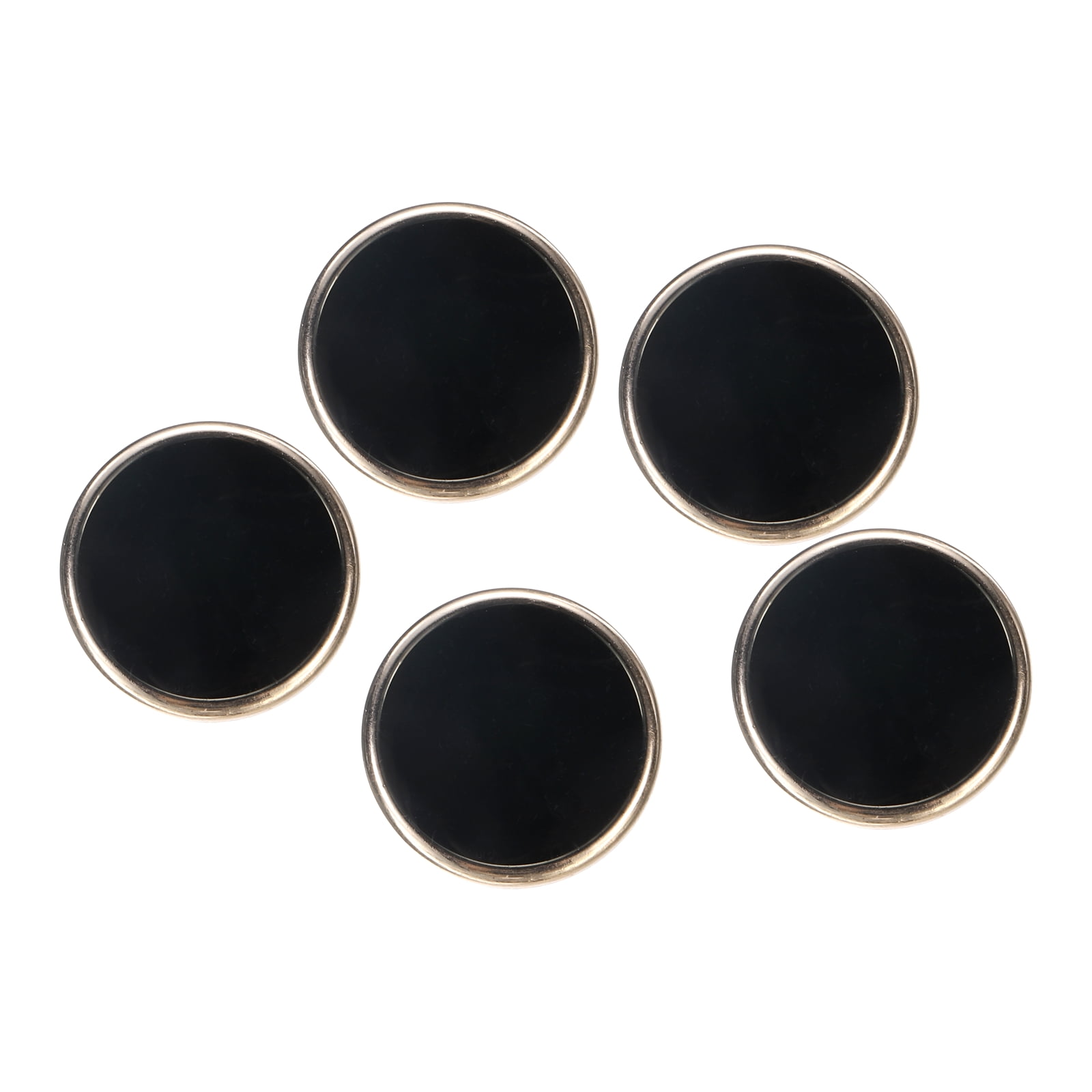 5pcs 34L Gold White Faux Pearl Buttons 21mm 7/8" Dia 0.33" Thick ...