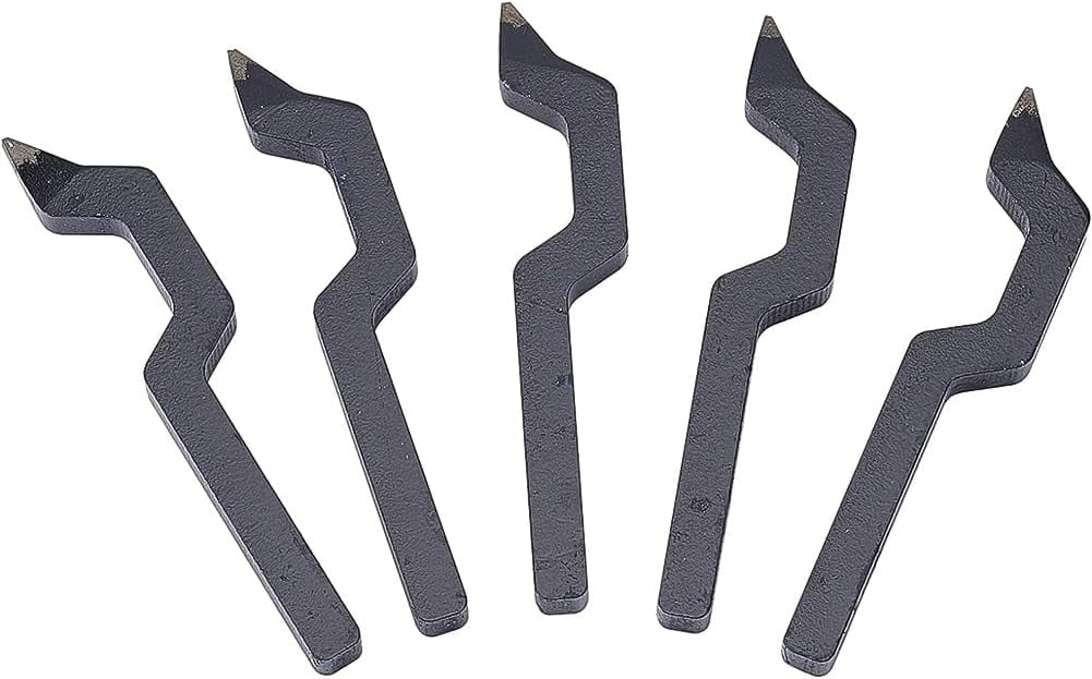 5pcs #45 Metal Punch Stamp 14k 18k 24k 925 S925 Curved Steel Punch ...