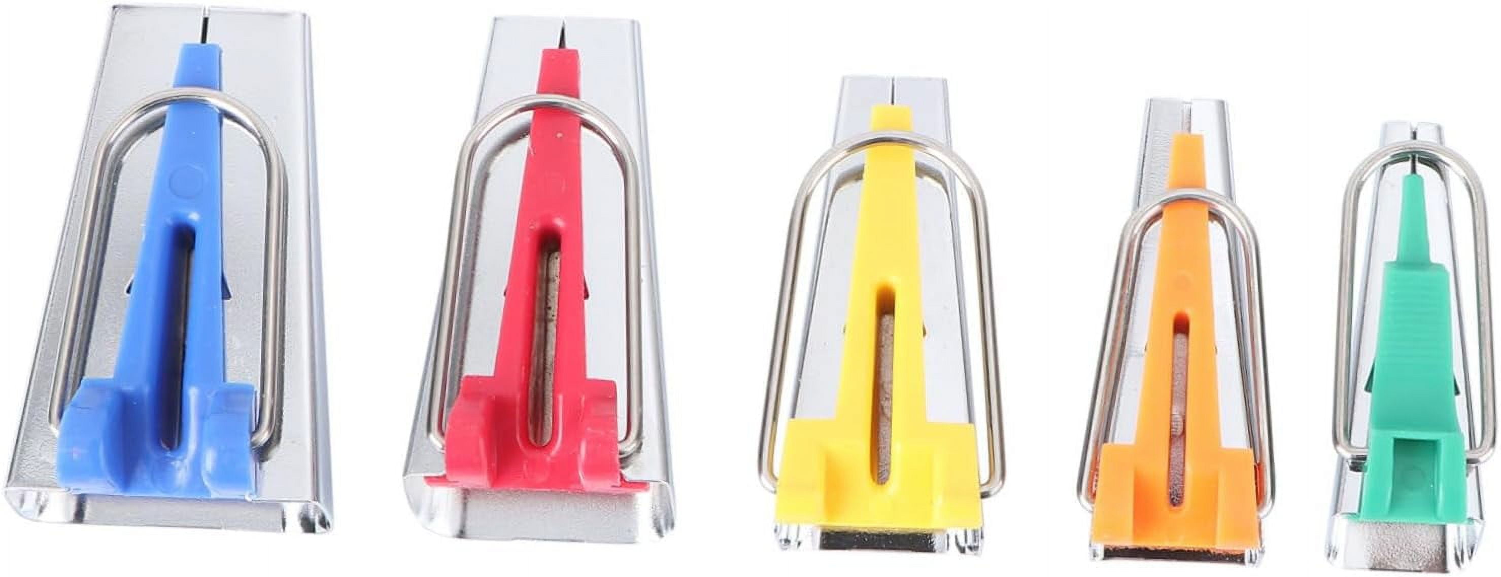 5pcs 5 Size Tape Makers Sewing Bias Binding Tool Binding Tape Maker ...