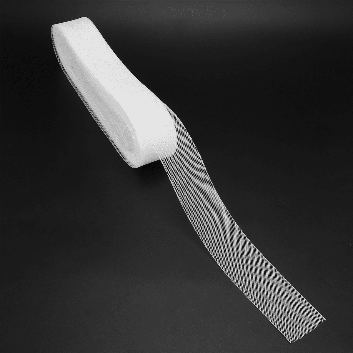 5pcs 50mm 50Yards Flat Stiff Plain Hard Crinoline Horsehair Mesh Braid ...