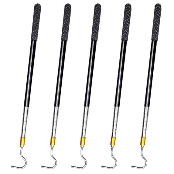 5pcs 61inch Snake Hook Reptile Catcher Stick Pole,Snake Handling Tool ...