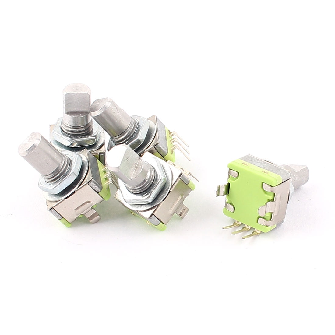 5pcs 7.5mm Rotary Encoder Push Button Switch Keyswitch Electronic ...