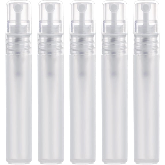 5pcs 8ml Perfume Atomizers Refillable, Matte Plastic Small Spray ...