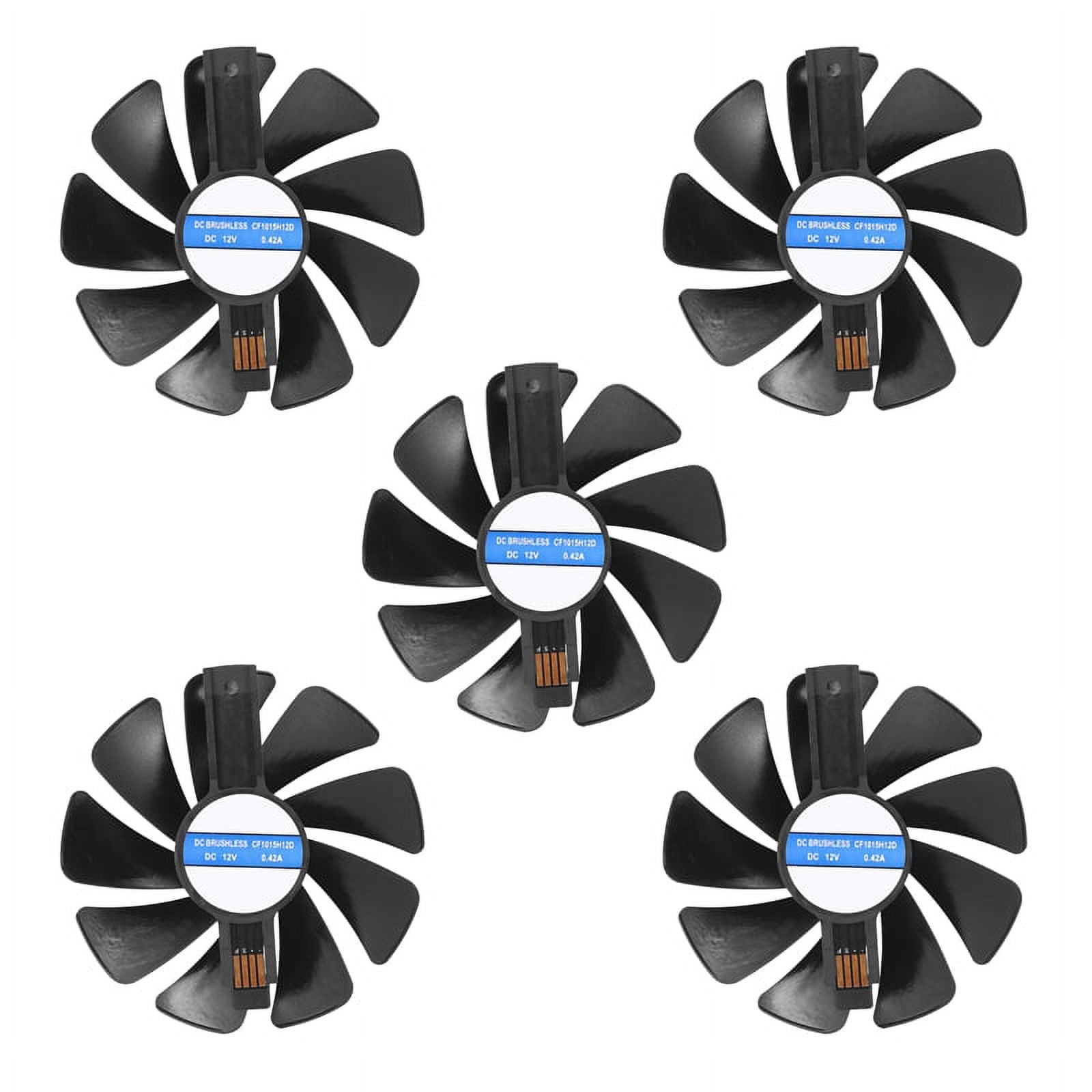 5pcs 95mm CF1015H12D DC12V Video Card Cooler Cooling Fan for Sapphire ...