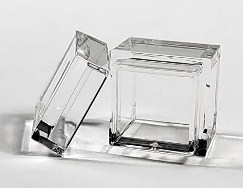 5pcs Acrylic Box Trays for 10mm 0.39" Element Cubes Clear Case Periodic ...