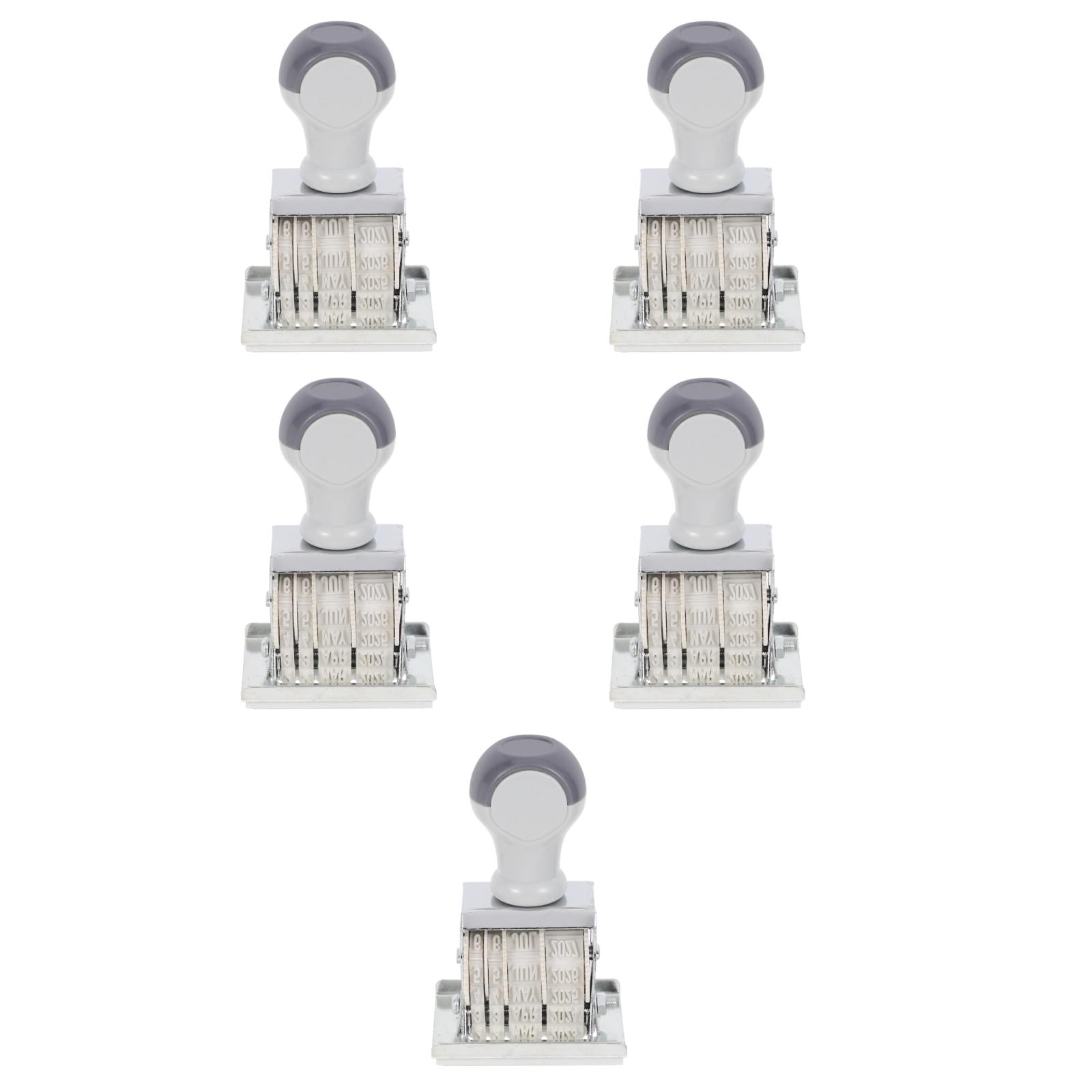 5pcs Adjustable Date Rolling Stamp of 2022-2033 Date Seal Diy Multi ...