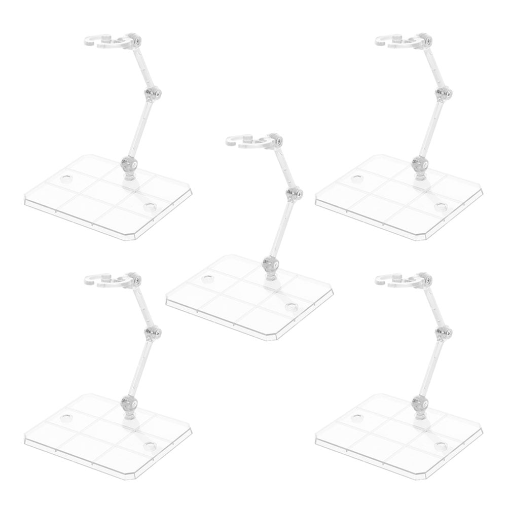 5pcs Adjustable Figurine Model Holder Desktop Action Figure Display ...