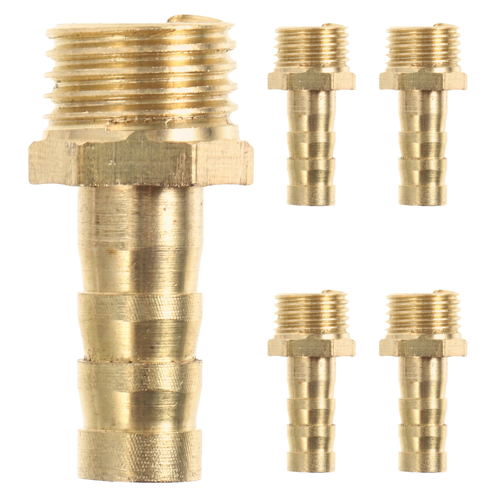 Worgeous Durable Brass Hose Connector for Water Pipe Golden Color ...