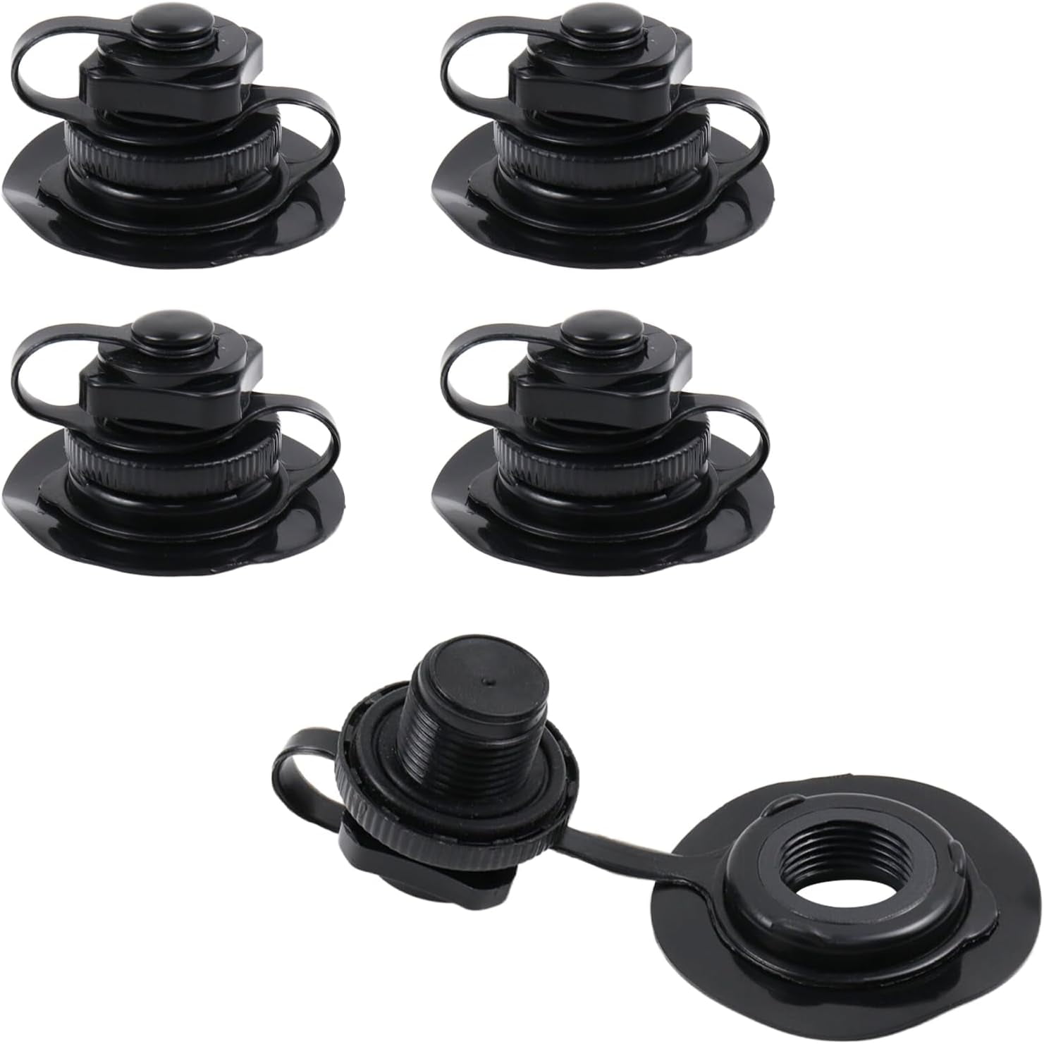 5pcs Air Valve Inflatable Boat Spiral Air Plug Air Mattress Plug Boston ...