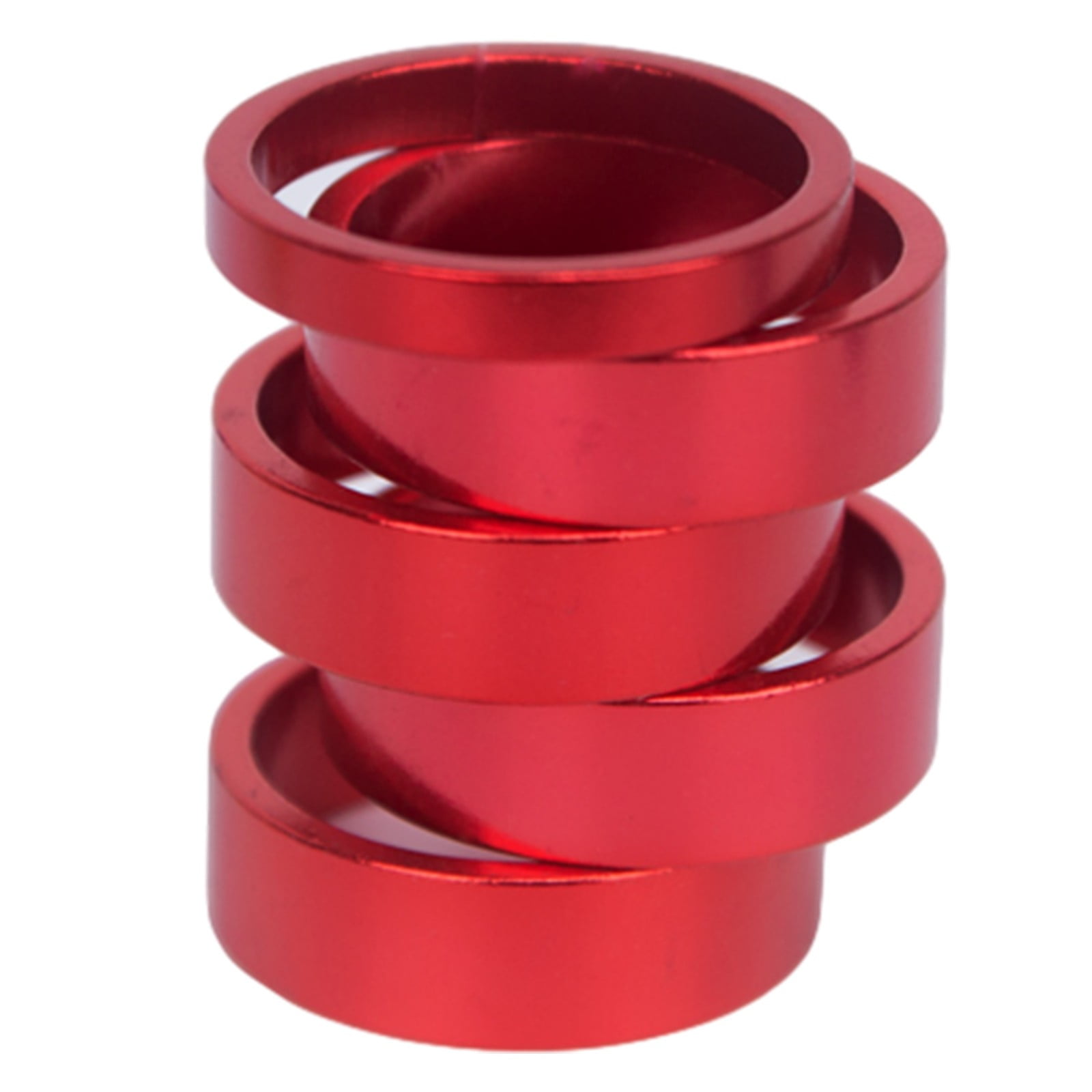 5pcs Aluminum Alloy Bicycle Fork Spacers, 5mm/10mm, 4 Colors - Walmart.com