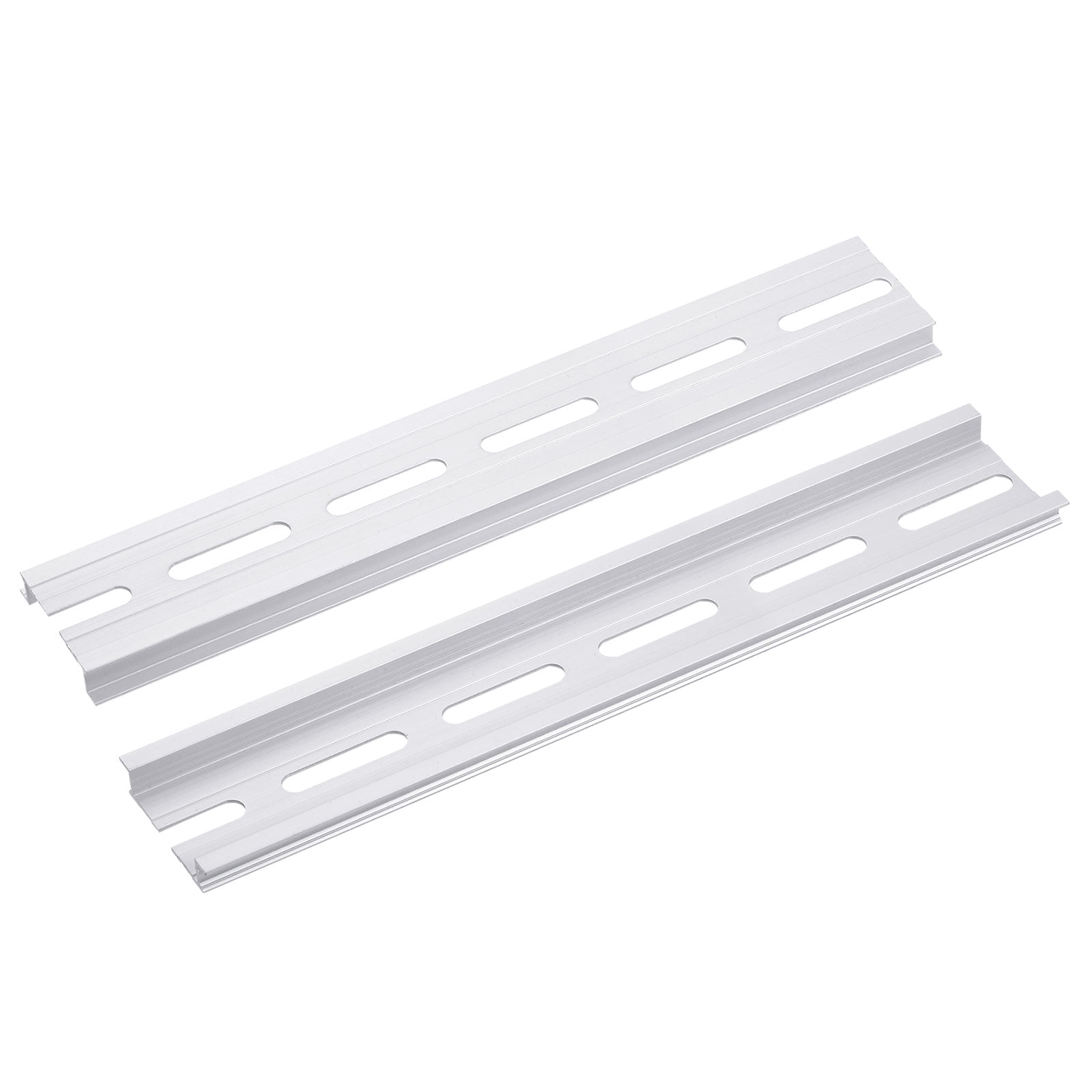 5pcs Aluminum DIN Rails, 7 Inches Long, 35mm Wide, 7.5mm High, Terminal ...