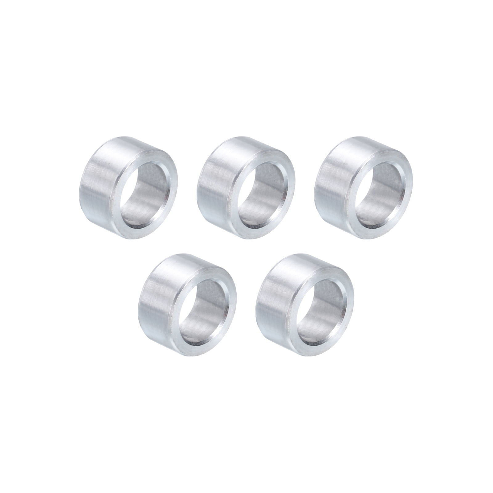 5pcs Aluminum Spacer 1/4" Bore x 3/8" OD x 3/16" Length Screw Standoff ...