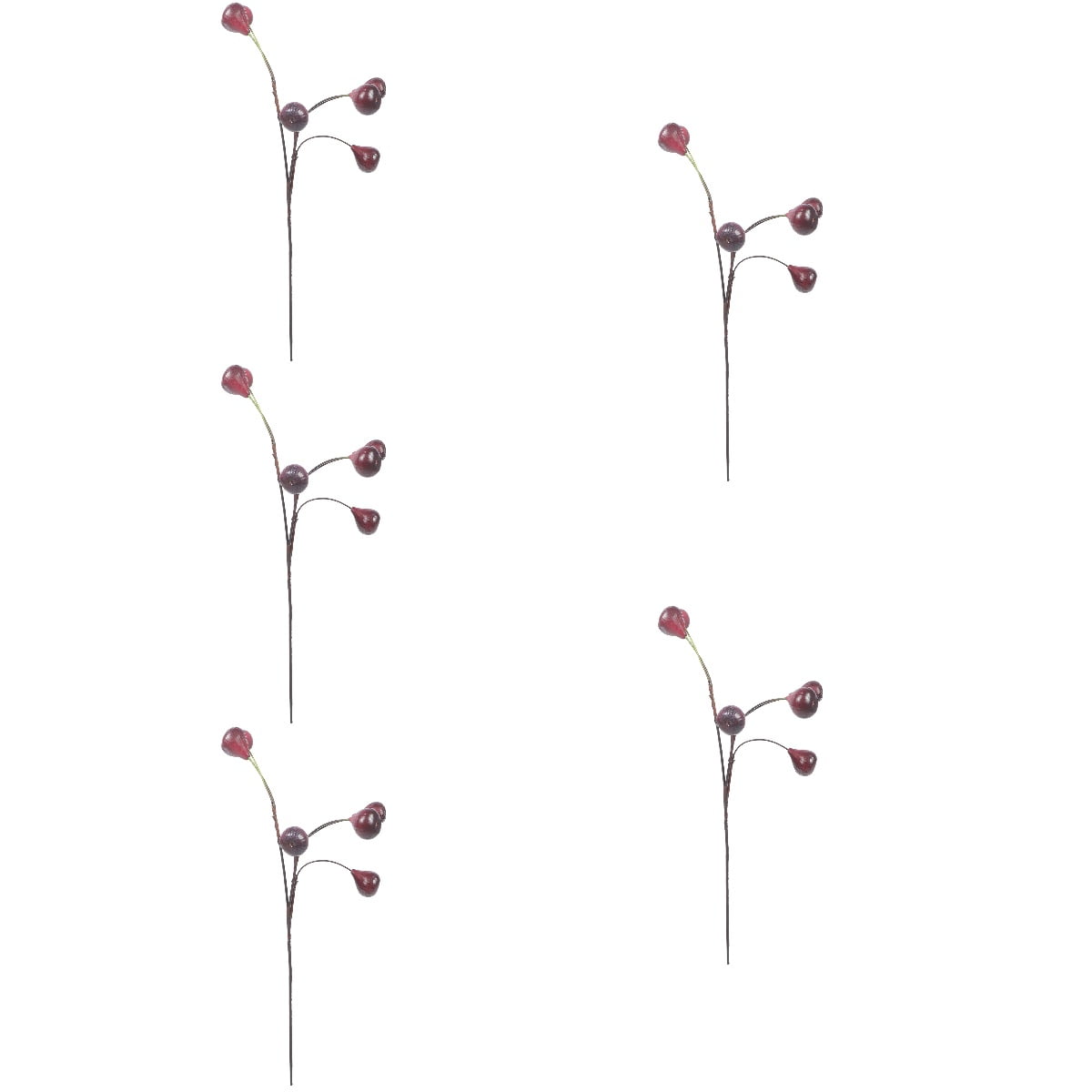 5pcs Artificial Hanging Fig Fruit Realistic Hanging Fig Fruit Simulated ...