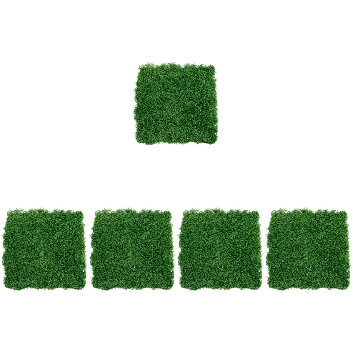 5pcs Artificial Moss Mat Simulation Moss Pad Life-like Lawns Moss Mat ...
