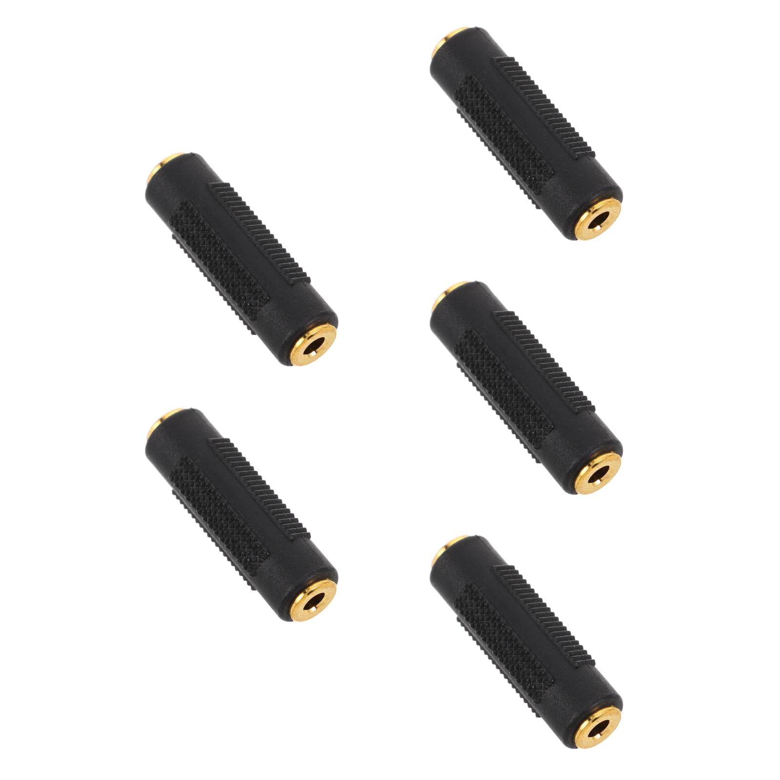 5pcs Audio Coupler 3.5mm Stereo Jack to 3.5mm Coupler Female to Female ...