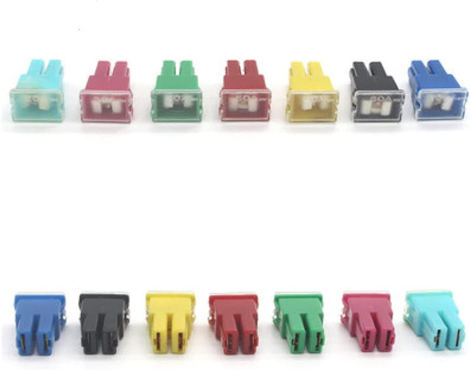 5pcs Automotive Car Truck Van Square Fuse 32V DC Long Foot Female Fuse ...