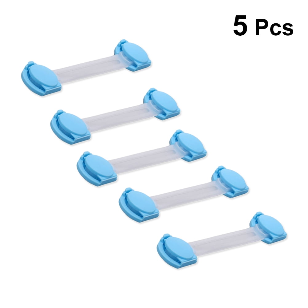 5pcs Baby Cabinet Locks Safety Protection For Childen Security Straps ...