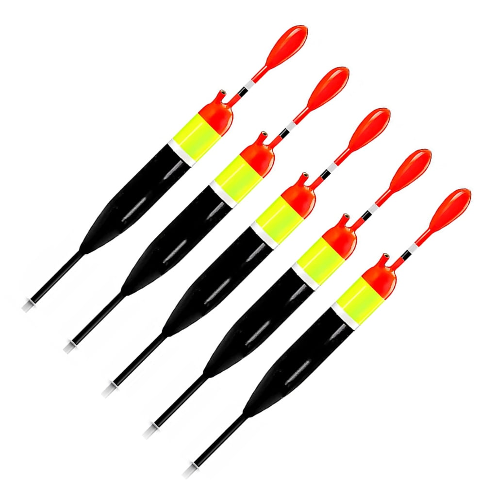 5pcs Balsa Floats Slip Bobbers Fishing Floats and Bobbers Trout Fishing ...