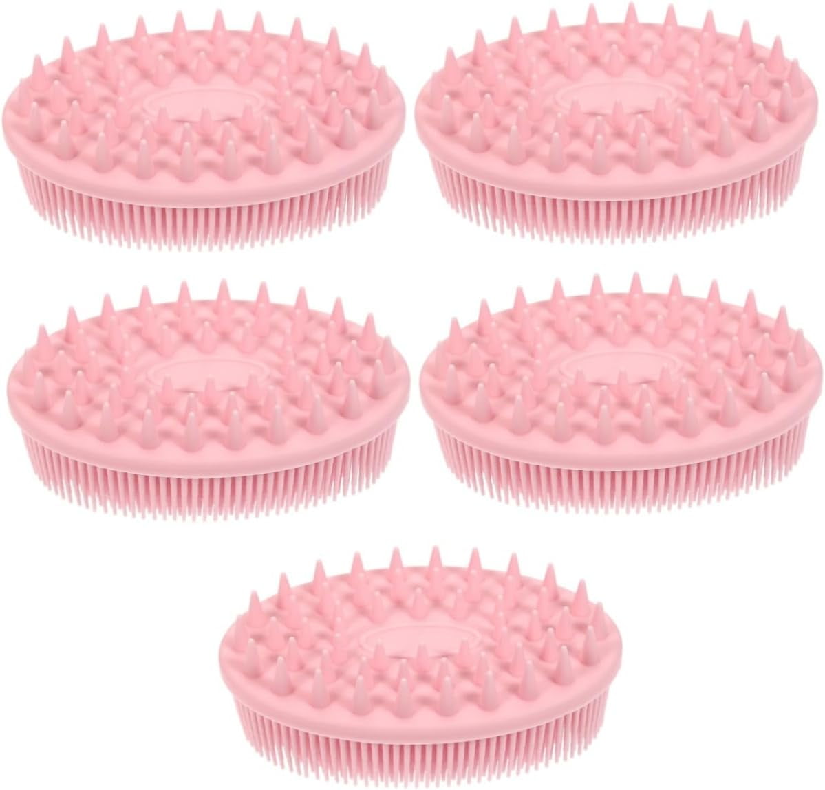 5pcs Bath Brush Bath Scrubber for Body Silicone Body Scrubber Silicone ...