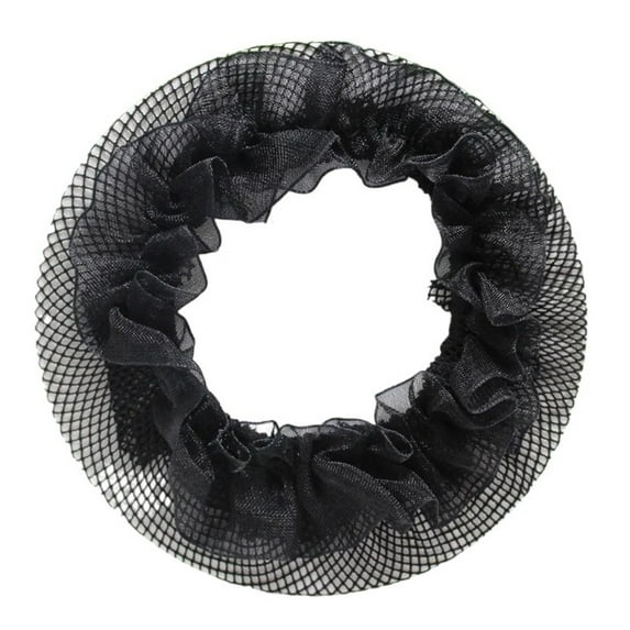 5pcs Beautiful Bun Cover Snood Women Hair Net Ballet Dance Skating ...