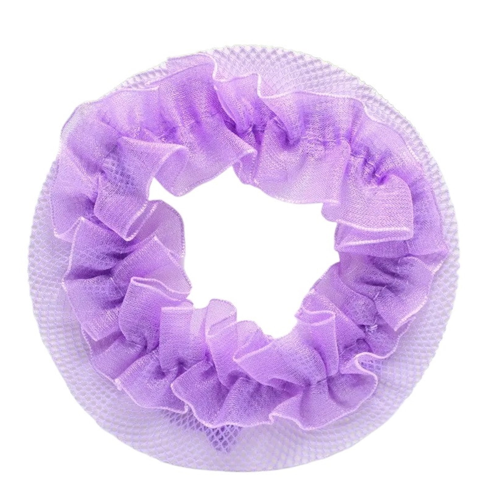 5pcs Beautiful Bun Cover Snood Women Hair Net Ballet Dance Skating ...