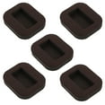 DANCINGROOM Bed Stoppers Felt Furniture Pads Caster Cups for Floors ...