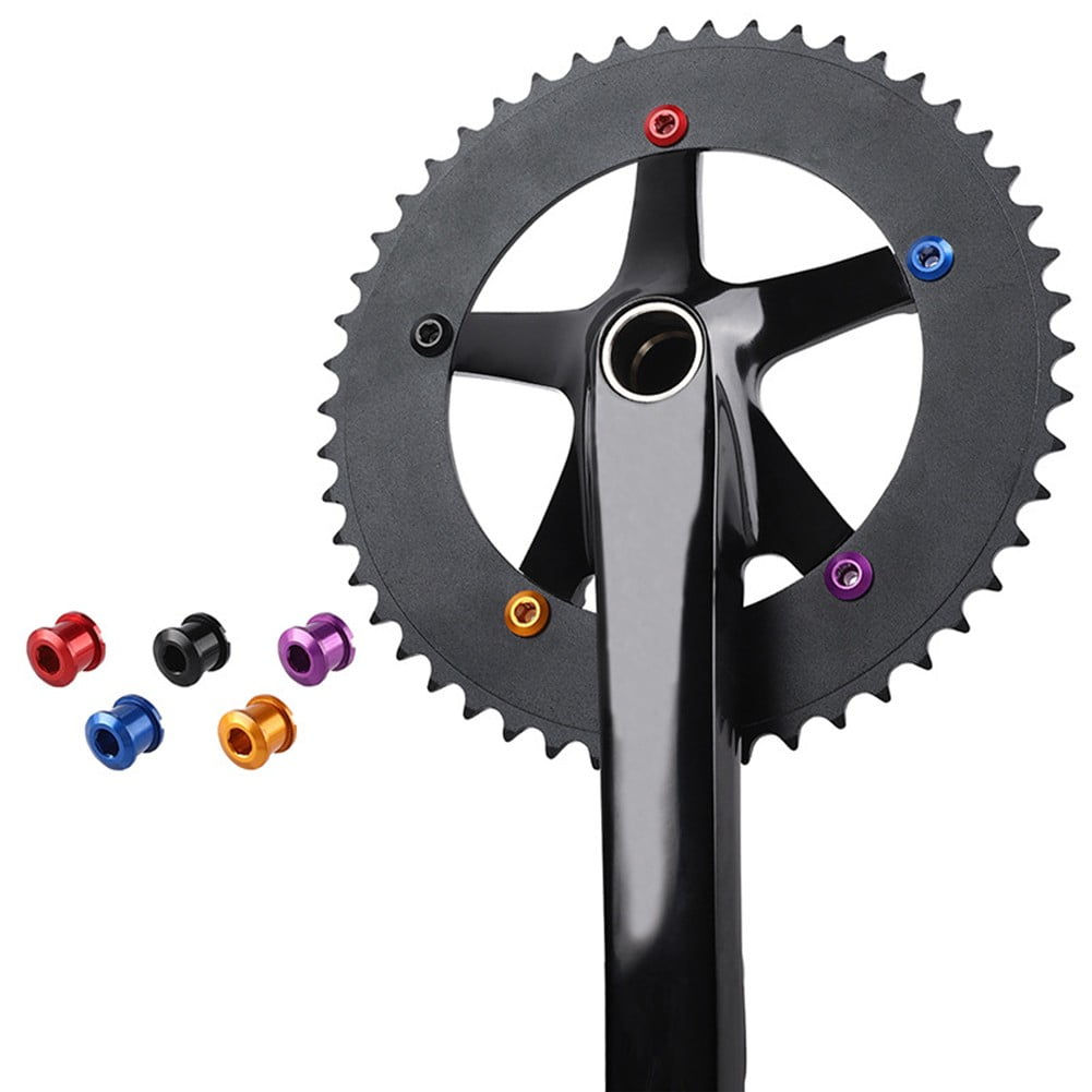 5pcs Bicycle Crankset Bolts Single Disc Bolts Double Disc Bolts Bike ...