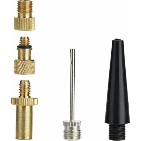 5pcs Bike Pump Valve Adapters Connectors, Bike Valve Adapter to Car ...