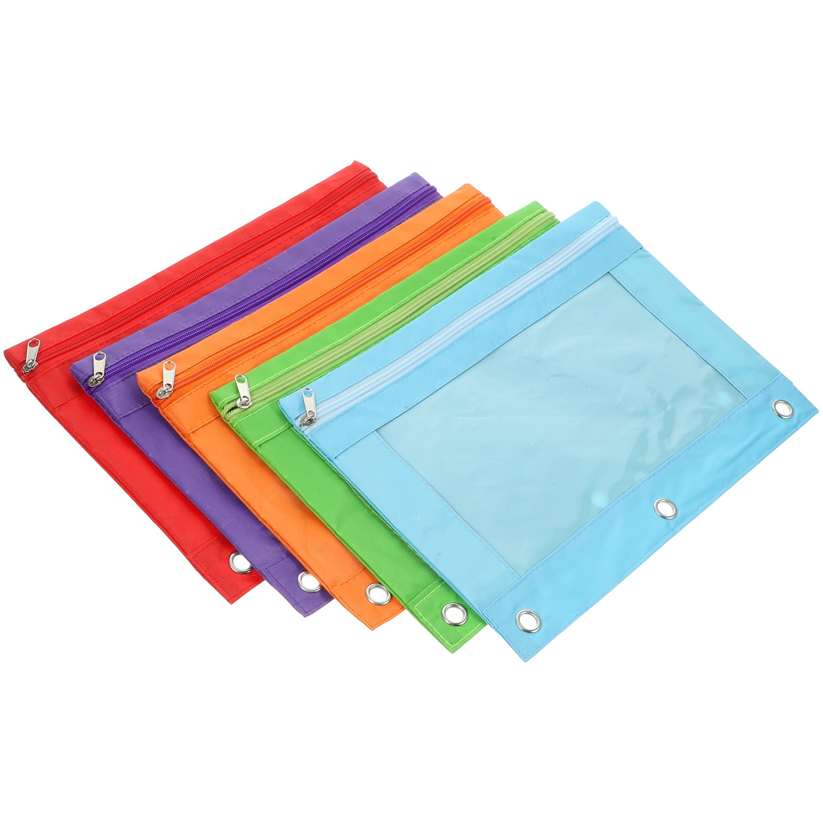 5pcs Binder Cloth Pouch Binder Pen Pouch Binder File Pouch Binder ...