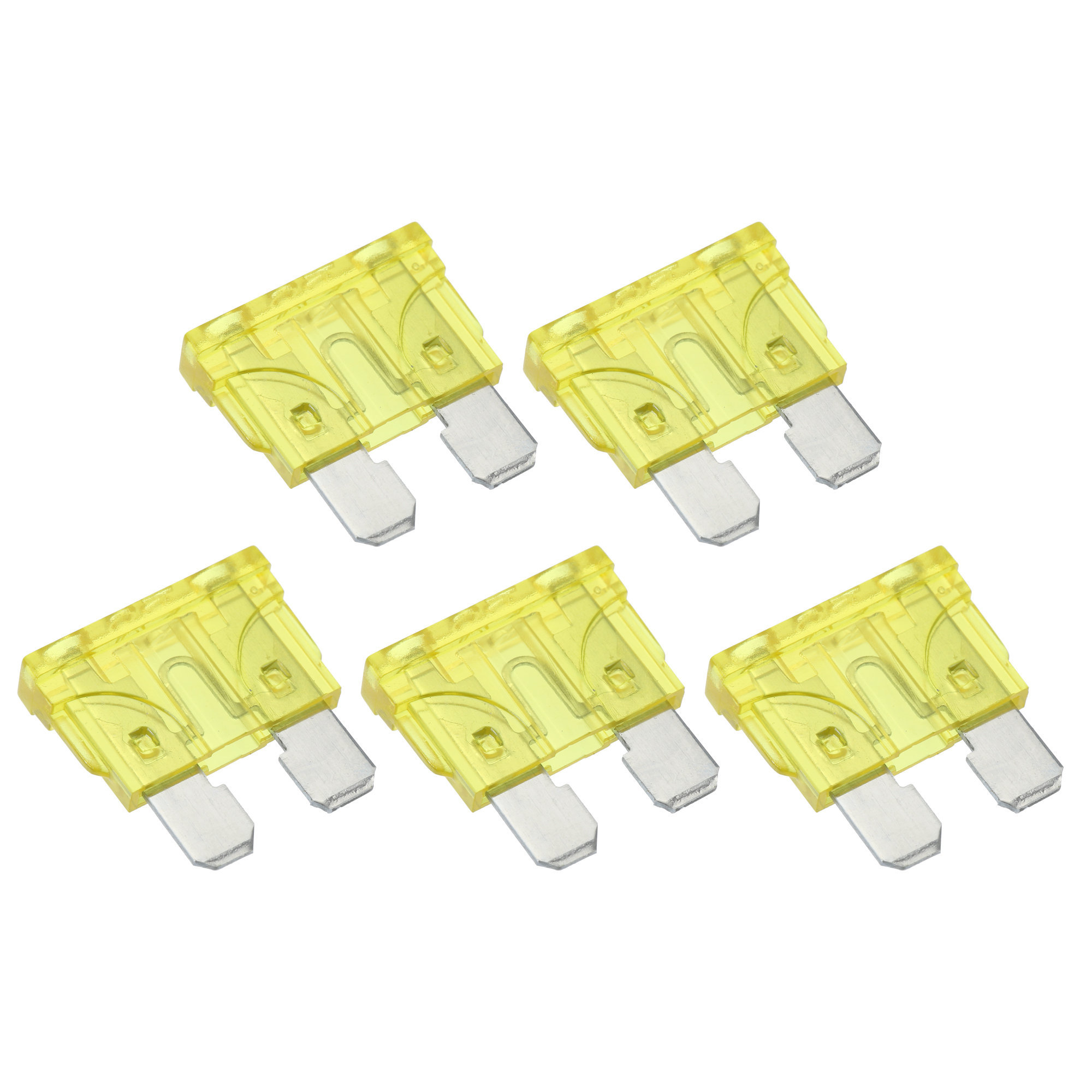 5pcs Blade Style Fuses 20A Blade Style Fuses for Automotive Car Boat ...