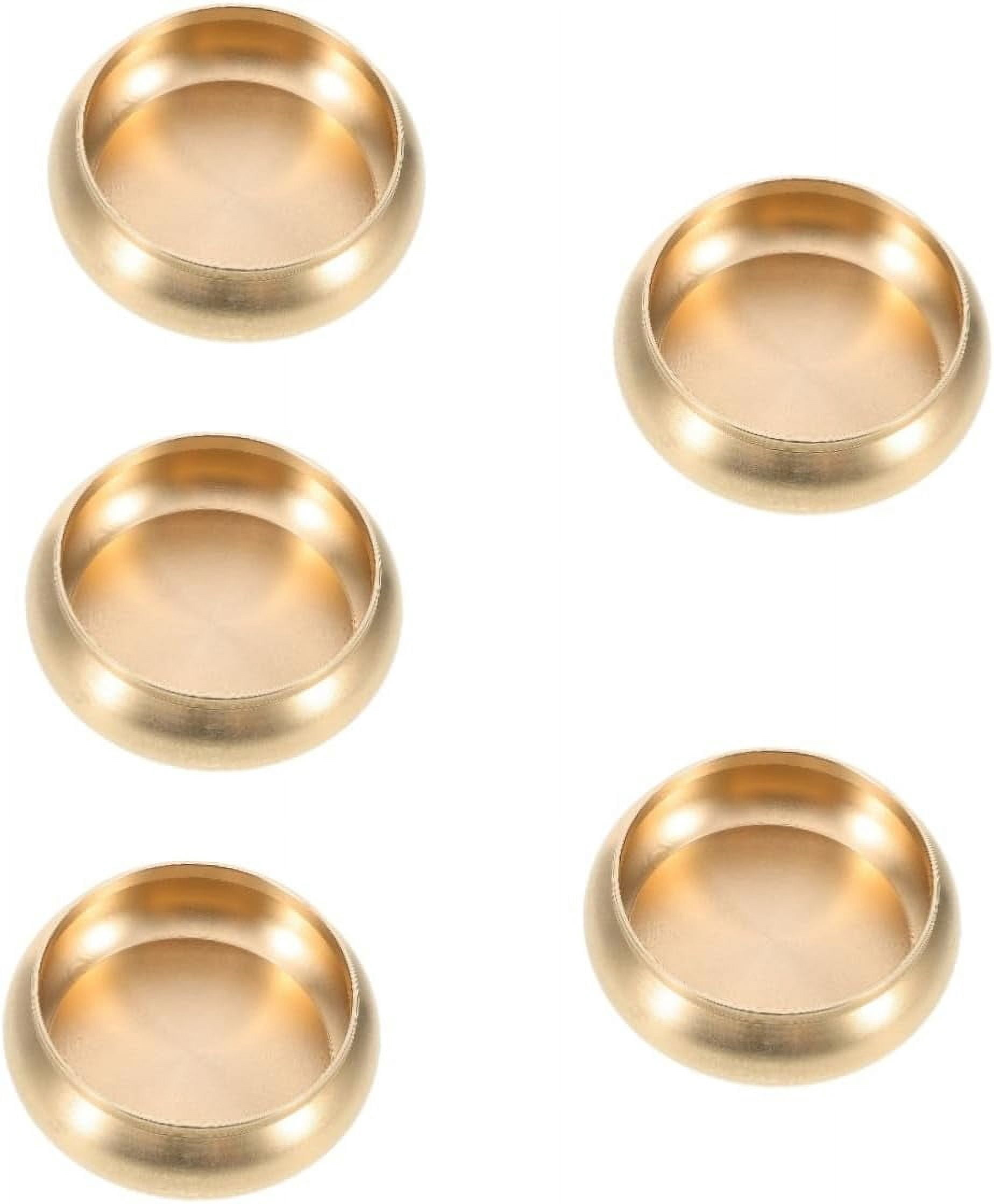5pcs Brass Ashtray Office Ashtray Tabletop Ashtray Ash Holder Ornaments ...