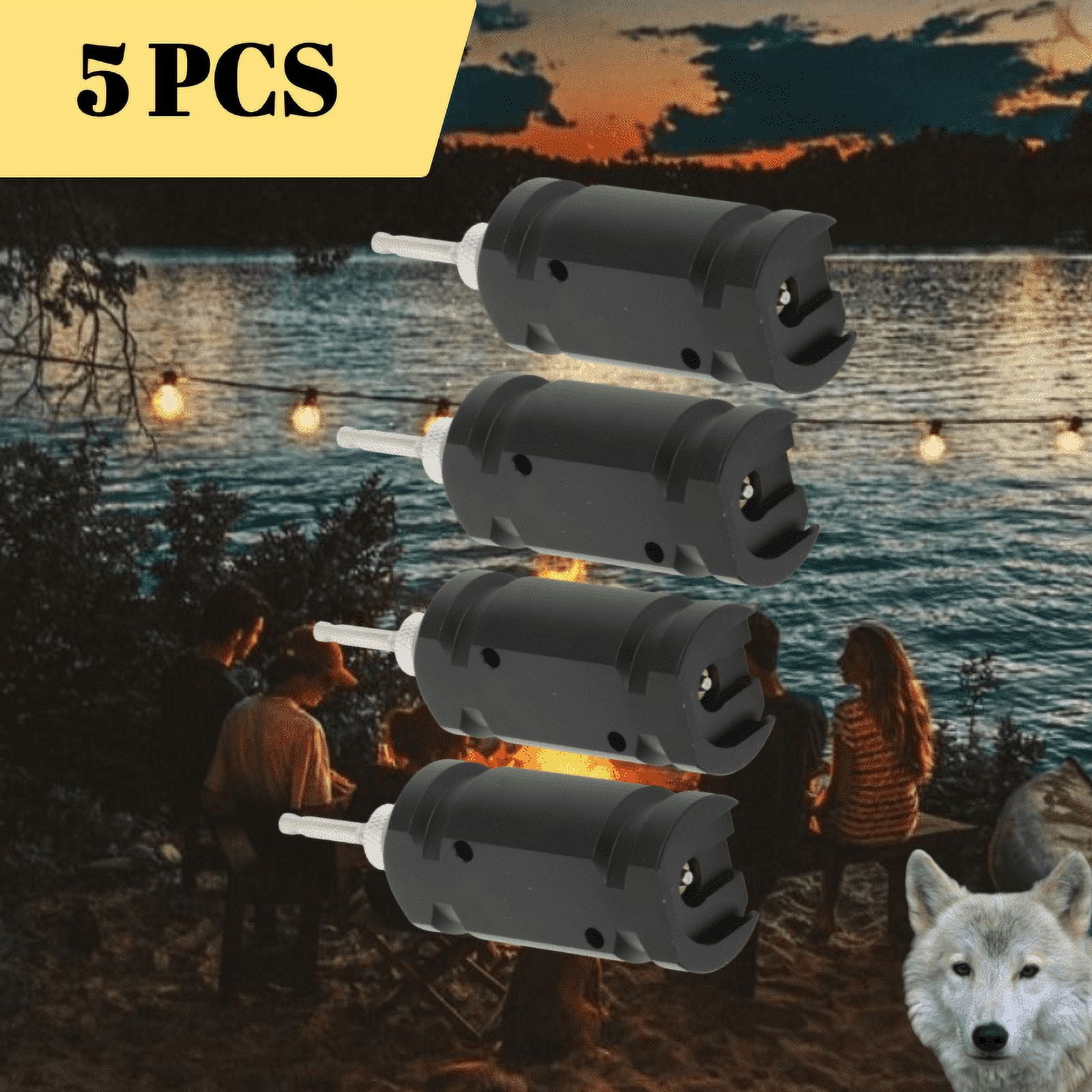 5pcs Camp Security Perimeter Trip Wire Alarm, Camping Safety Alarm ...