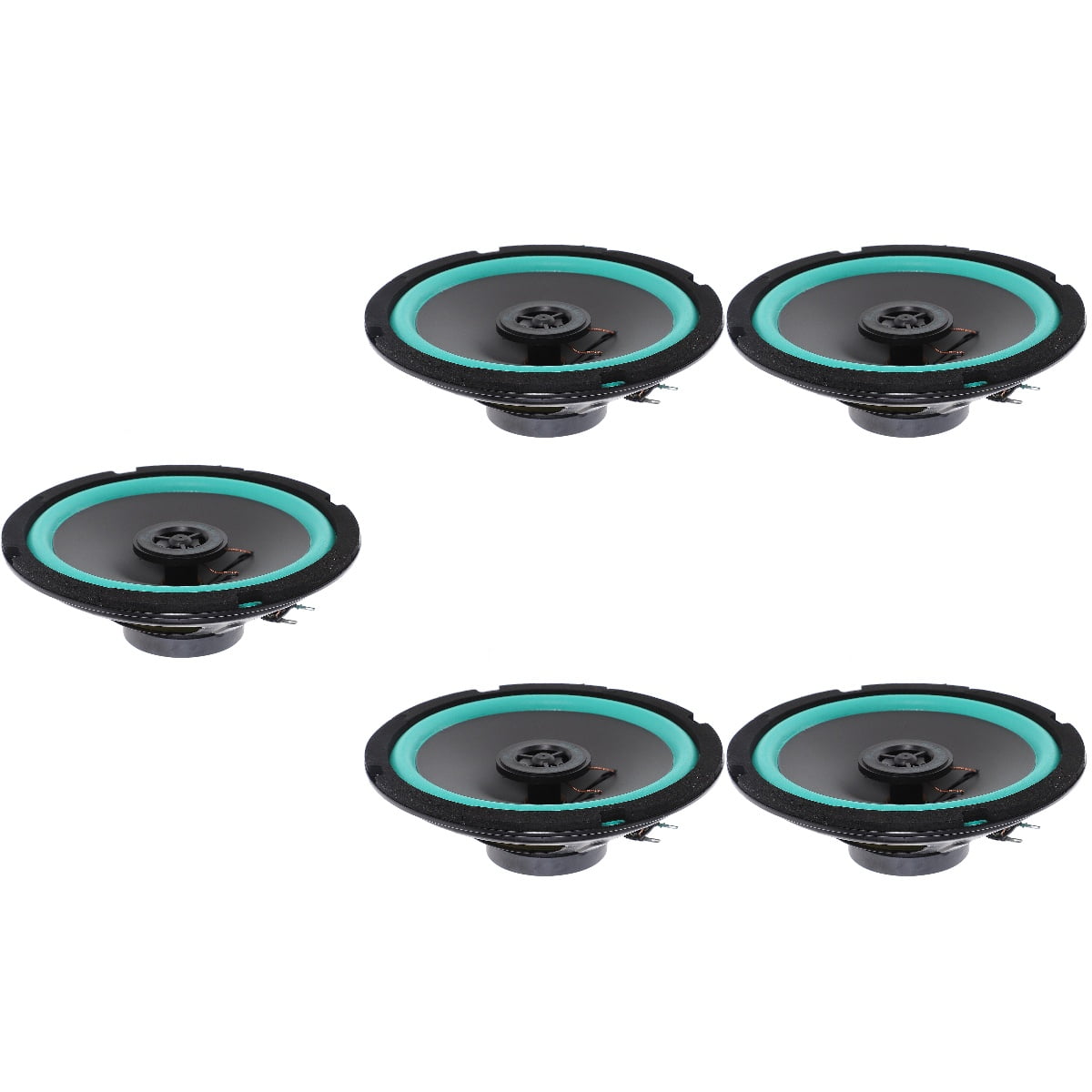 5pcs Car Loudspeaker 6.5 Inch Midrange Bass Speaker 4 Ohm Car Audio ...