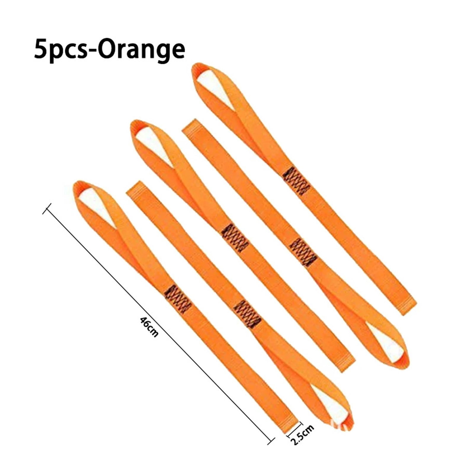5pcs Car Motorcycle Packing Tie Downs Loop Strap Trunk Cargo Lugga ...