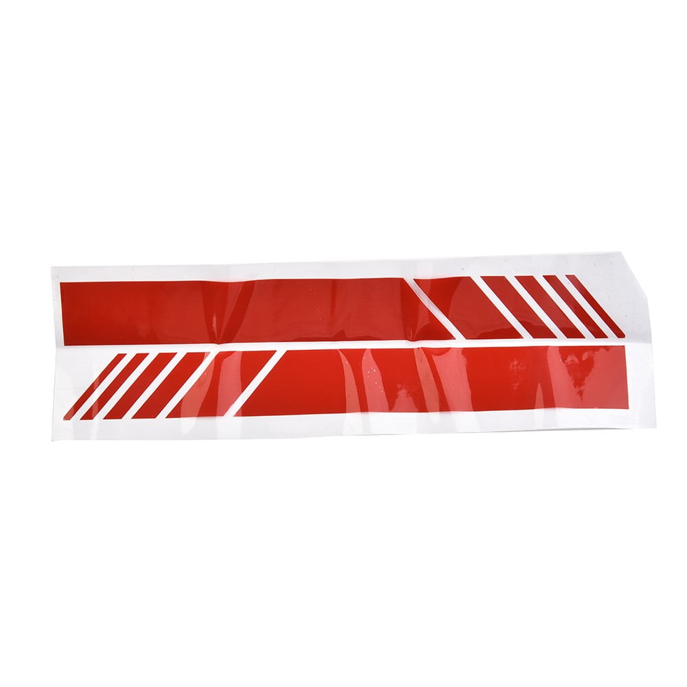 5pcs Car Side Body Door Racing Stripe Vinyl Hood Roof Decals Sticker ...