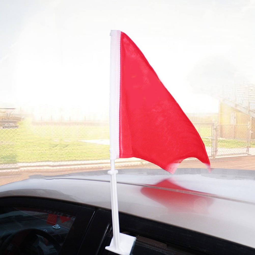 5pcs Car Window Flagpoles Clip On Flag Poles Vehicle Flag Frames ...