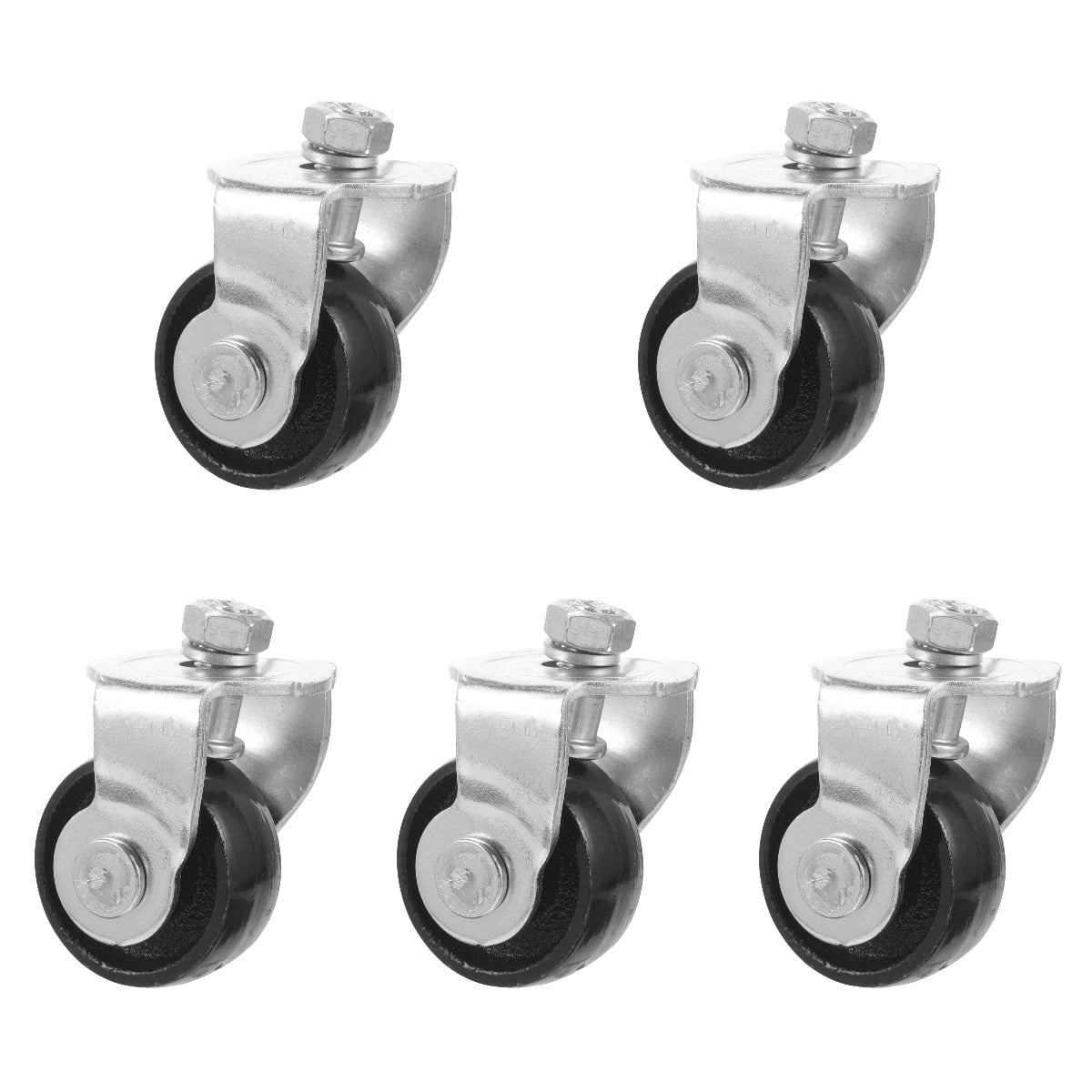 5pcs Caster Wheel 2 Ton Floor Jack Caster Wheel Replacement Horizontal ...
