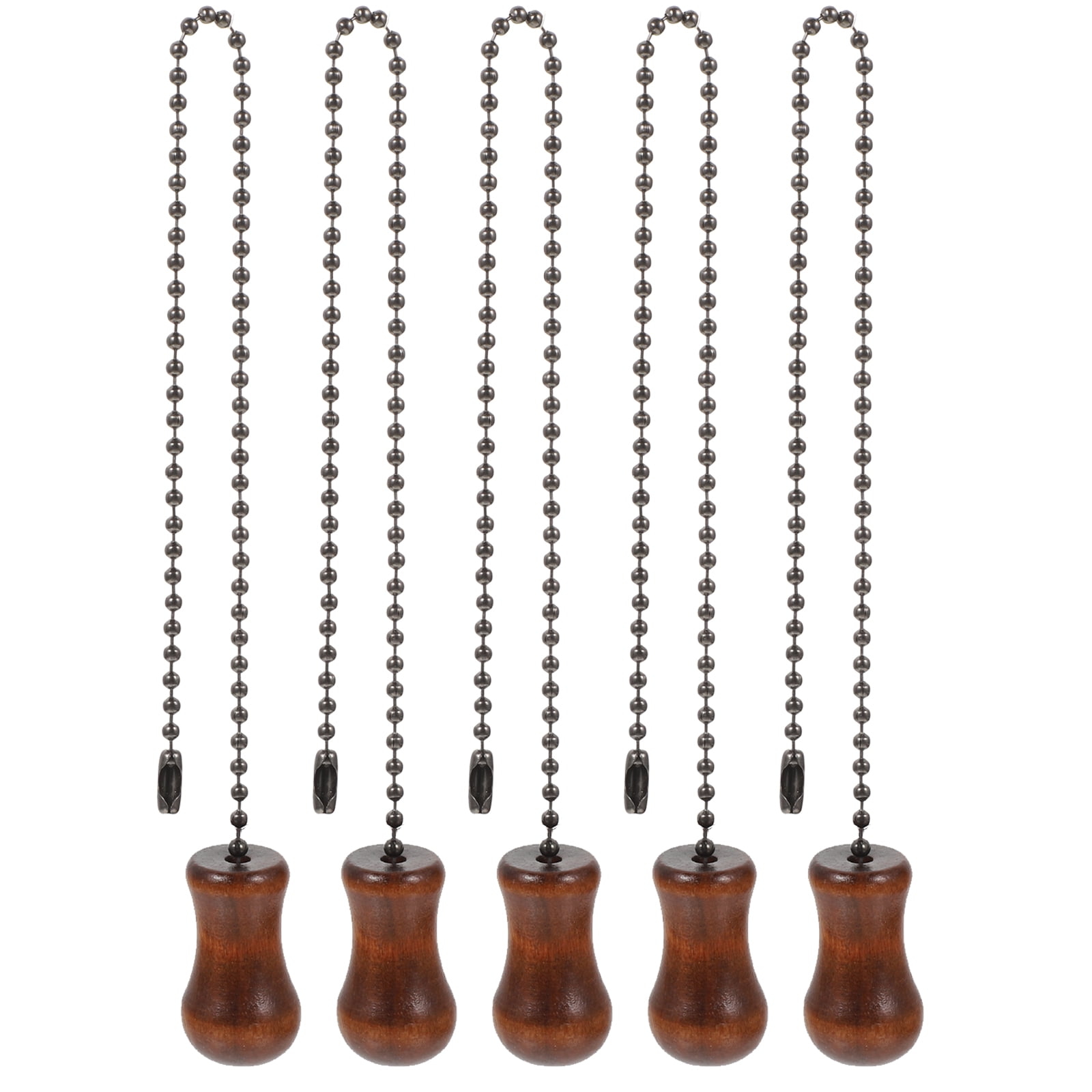 5pcs Decorative Ceiling Fan Pull Chain Extender, Beaded Light Fixture ...