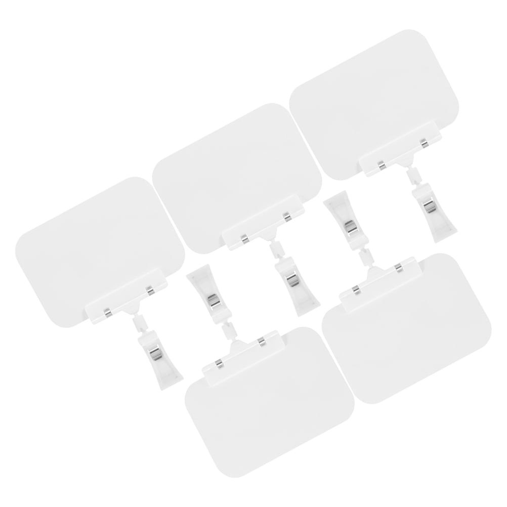 5pcs Chalkboard Signs Holder Display Clips Rotating Tag Merchandise ...