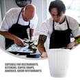 BESTYASH 5-Pack White Disposable Chef Hats for Kitchen Use, Breathable ...