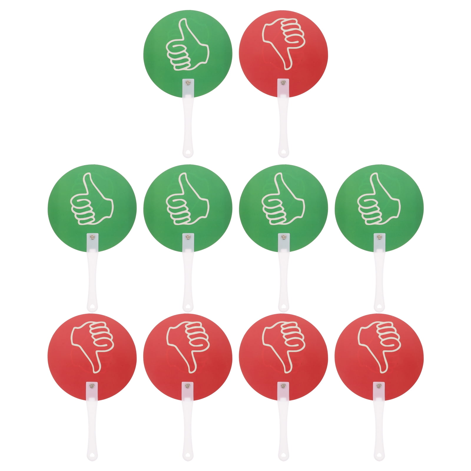 5pcs Classroom Voting Paddles with Thumbs Up and Down Hand Signs for ...