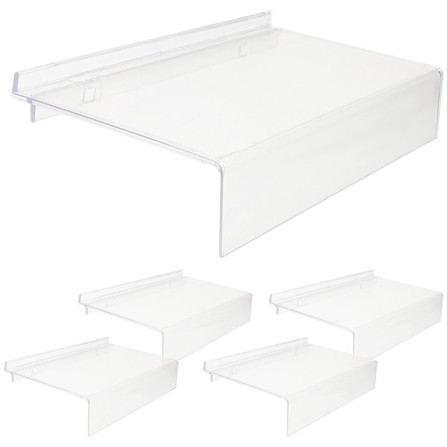 5pcs Clear Shoe Display Racks Shoe Display Stand Retail Shop Shoe ...